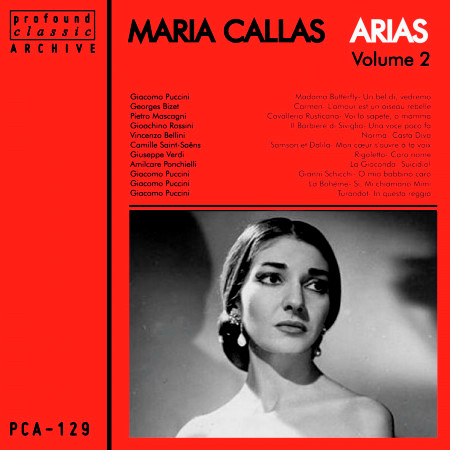Arias, Vol. 2專輯 - Maria Callas 卡拉絲 - LINE MUSIC