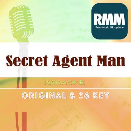 Secret Agent Man : Key-1 (Karaoke) - Retro Music Microphone - Secret ...